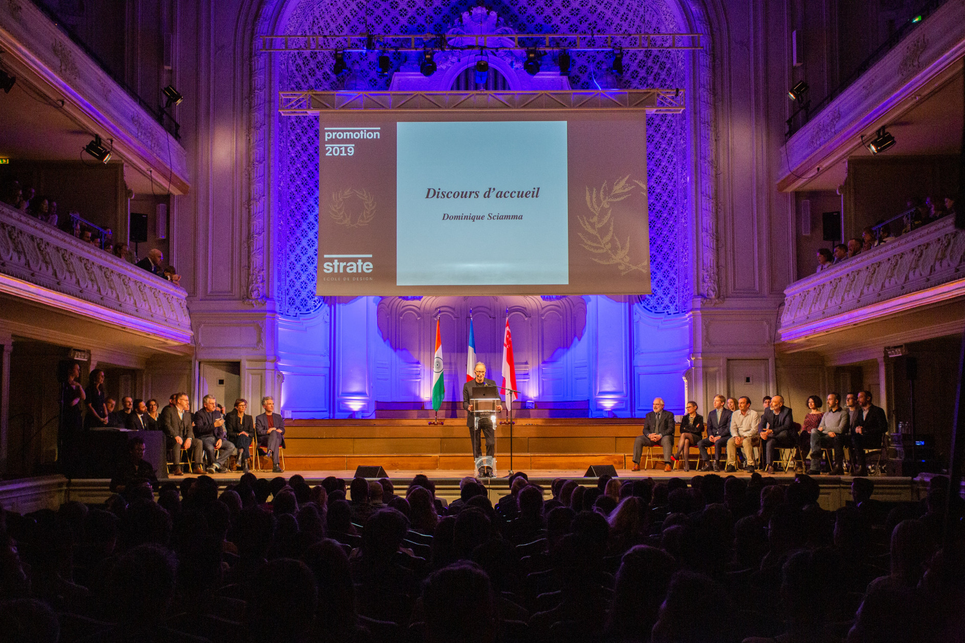 Tableau d'Honneur - Actualités - STRATE COLLEGE - Jan 2020 - Salle Gaveau