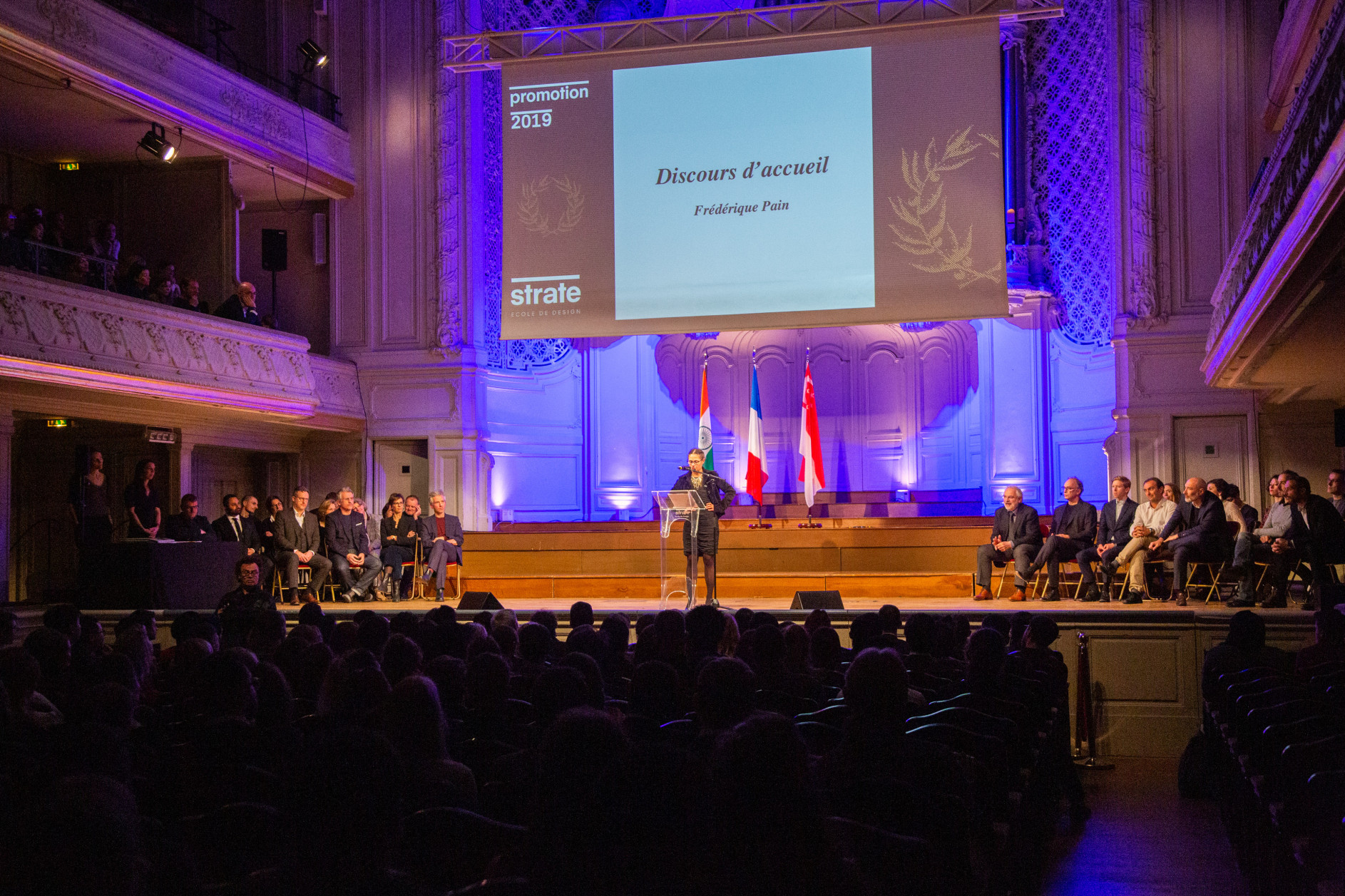 Tableau d'Honneur - Actualités - STRATE COLLEGE - Jan 2020 - Salle Gaveau