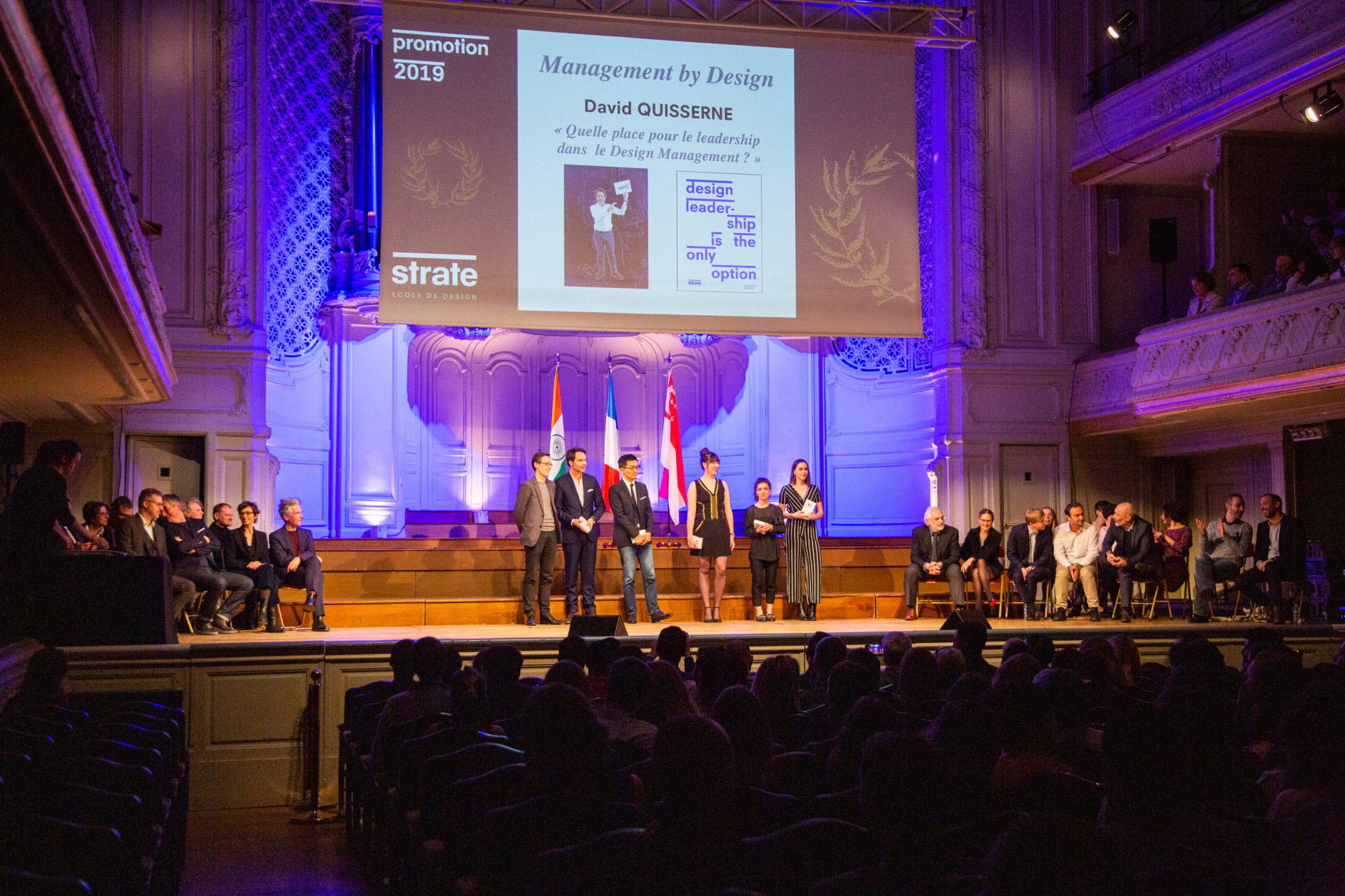 Tableau d'Honneur - Actualités - STRATE COLLEGE - Jan 2020 - Salle Gaveau